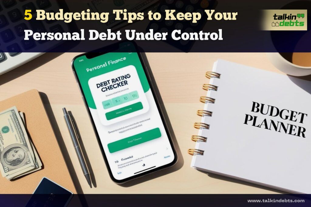 5 Budgeting Tips to Keep Your Personal Debt Under Control